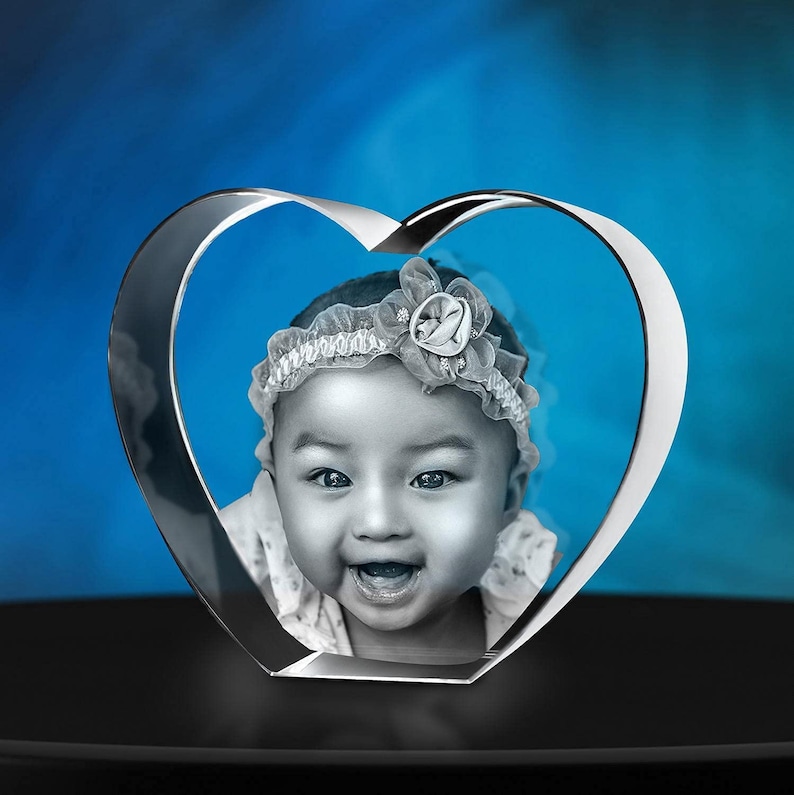 Artpix 3D Crystal Photo Personalized Gifts for Women, Wife, Men, Him ...