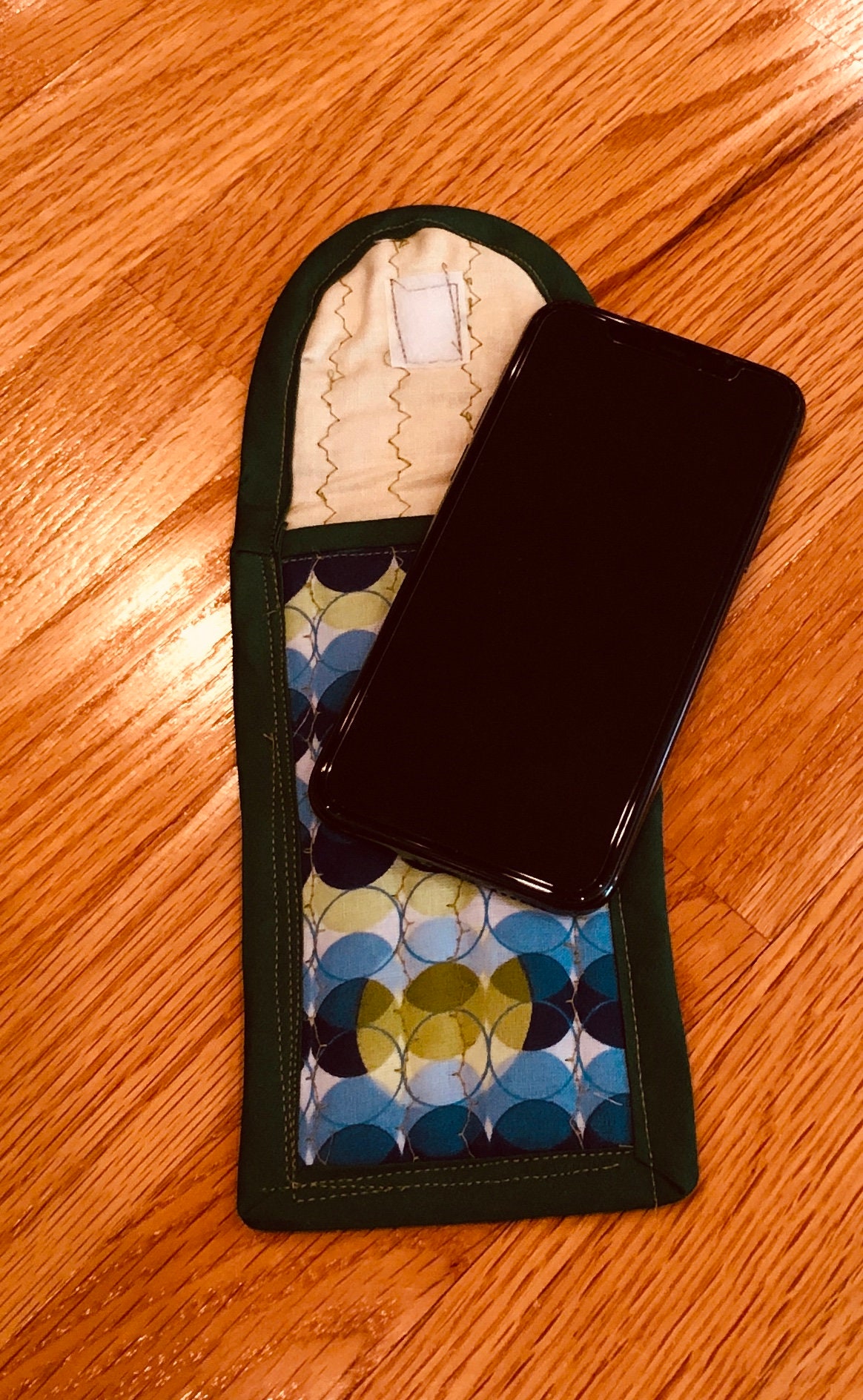 Small Velcro Pouch / Sunglasses or Cell Phone Pouch - Etsy UK