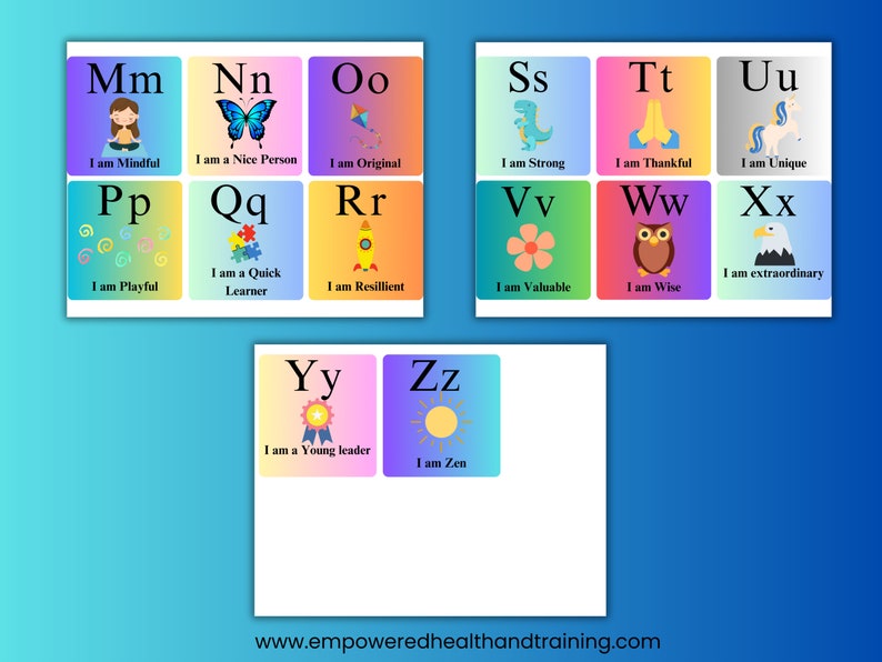 Affirmation Cards for Children, Affirmation Cards for Kids, Affirmation ...