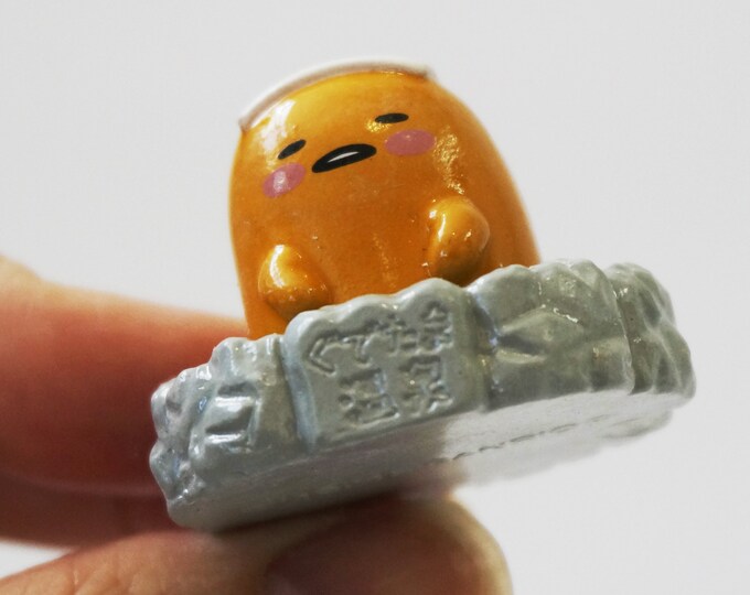 Gudetama Sauna Stone Hot Spring Bath Bathhouse - Etsy