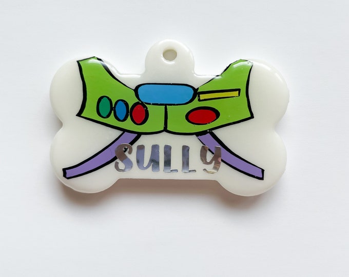 Buzz Lightyear Dog Tag - Etsy