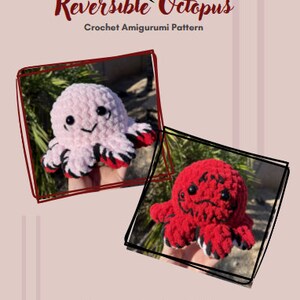 Cursed Reversible Octopus PATTERN - Etsy