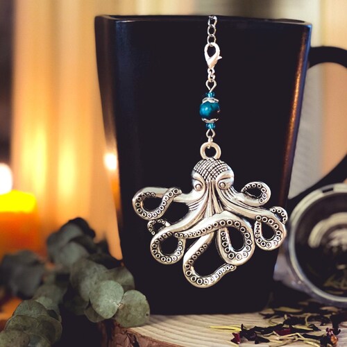Tea Ball With Octopus Charm Loose Tea Tea Strainer Tea | Etsy