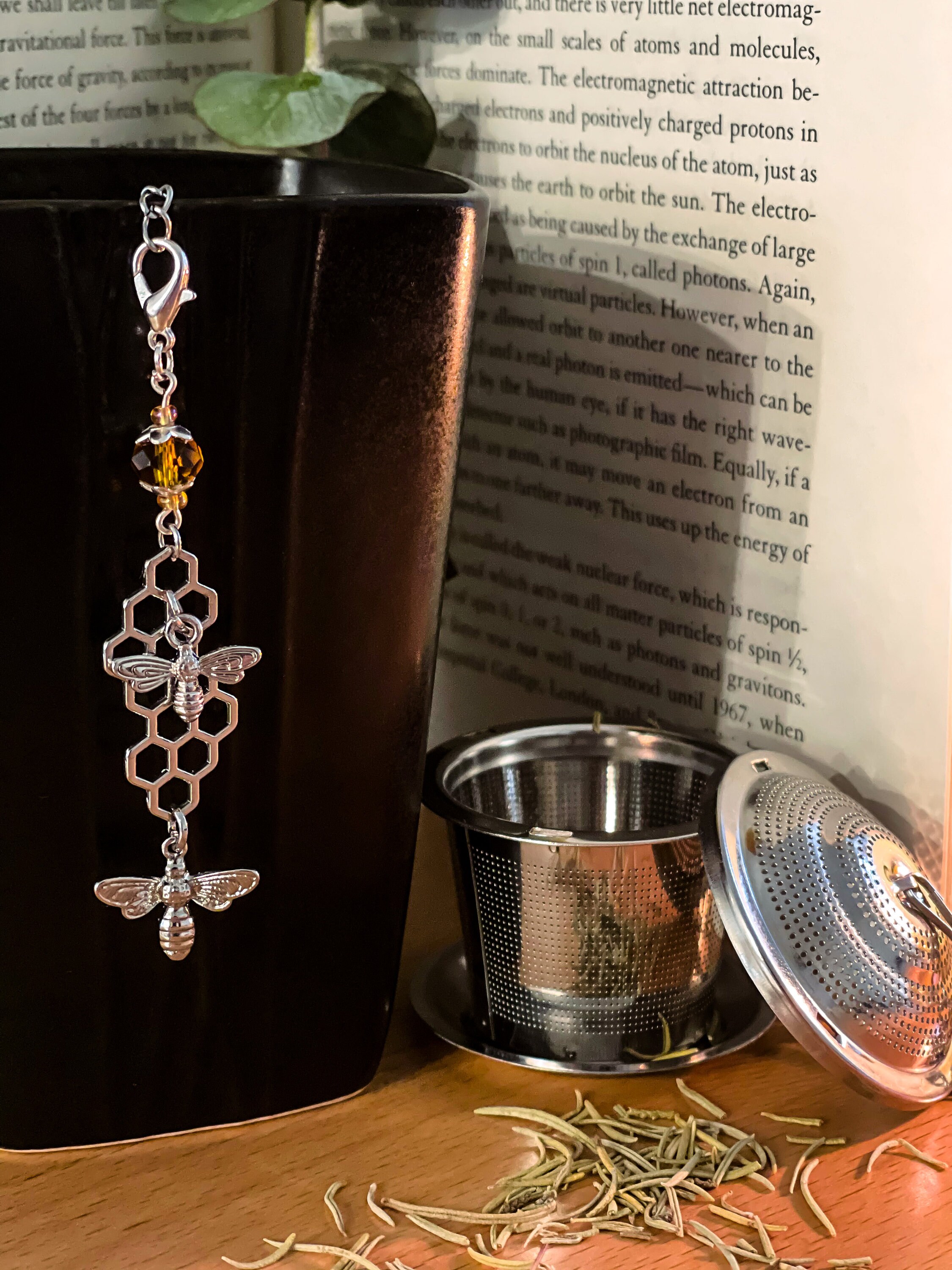 Bee Tea Infuser Honey Bee Tea Strainer Loose Leaf Tea Steeper | Etsy