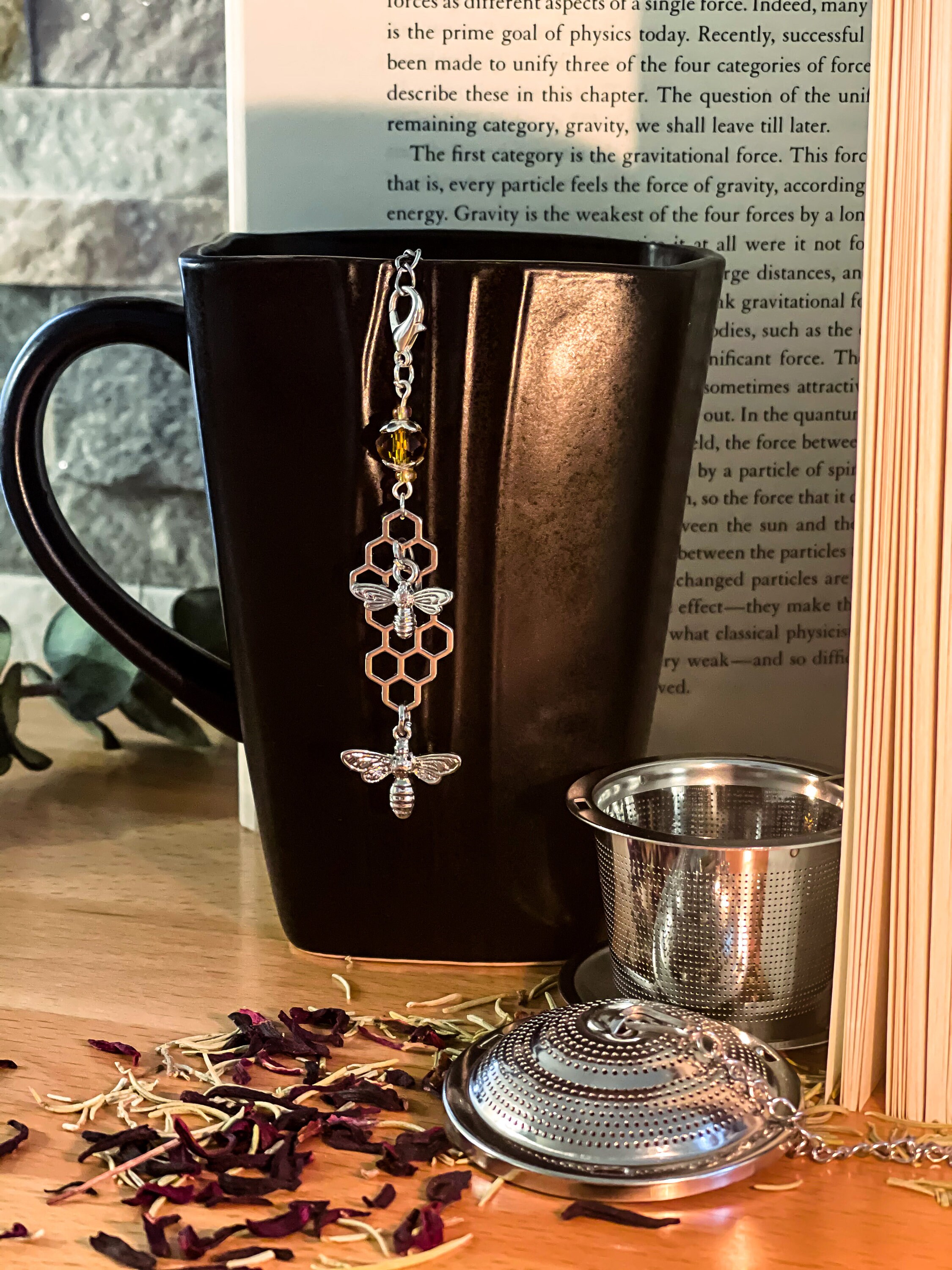 Bee Tea Infuser Honey Bee Tea Strainer Loose Leaf Tea | Etsy