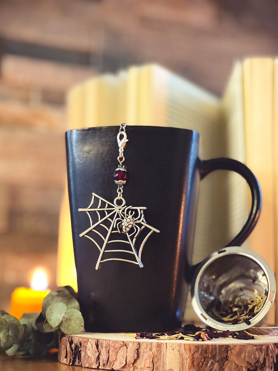 Spider Tea Infuser Spiderweb Tea Strainer Loose Tea Infuser Tea Maker ...