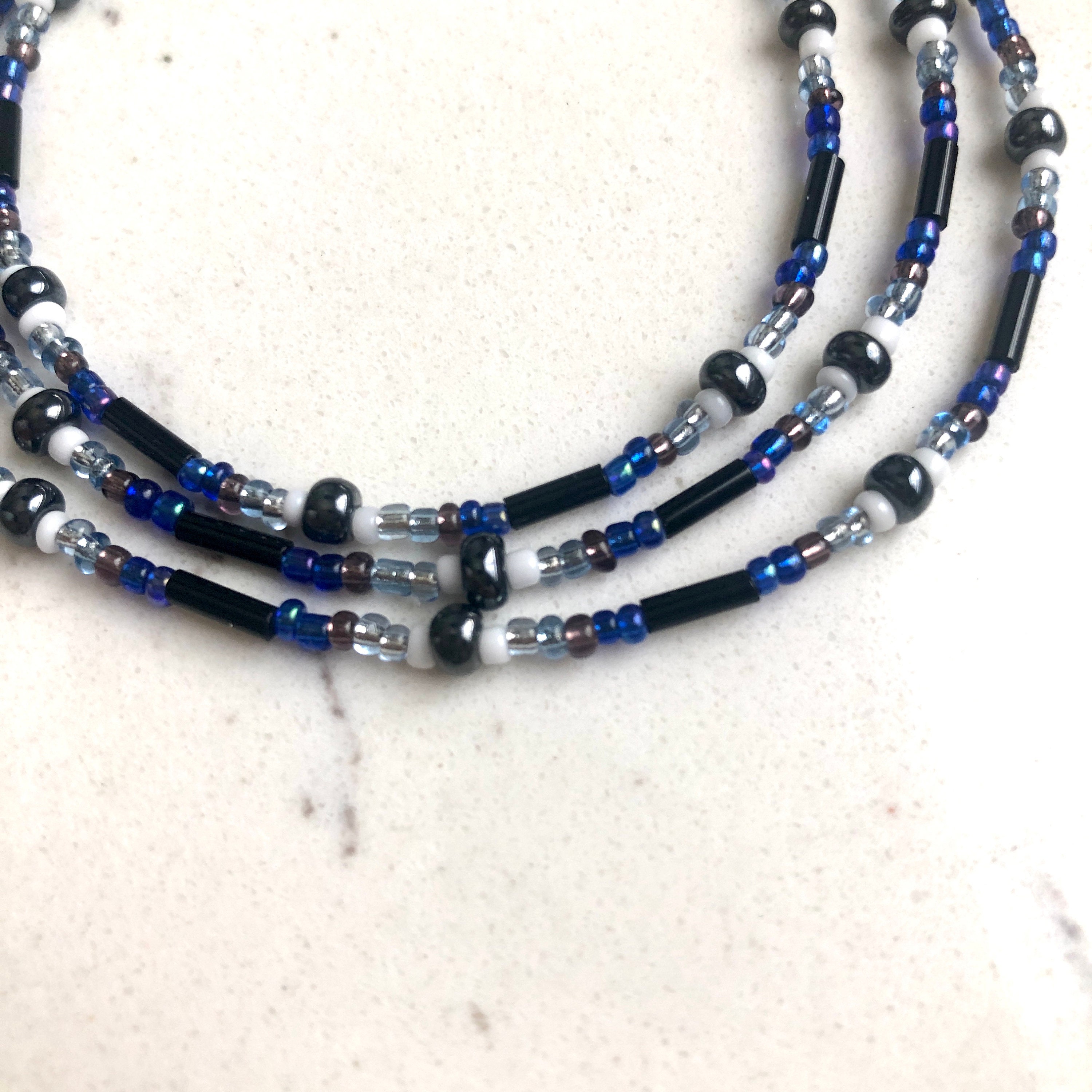 Beaded Face Mask Lanyard, Beaded Mask Necklace, Patterned Beaded Face ...