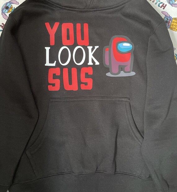 Among Us Sweater you Look SUS - Etsy