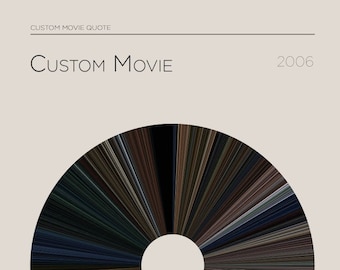 Barcode Movie Poster - Etsy