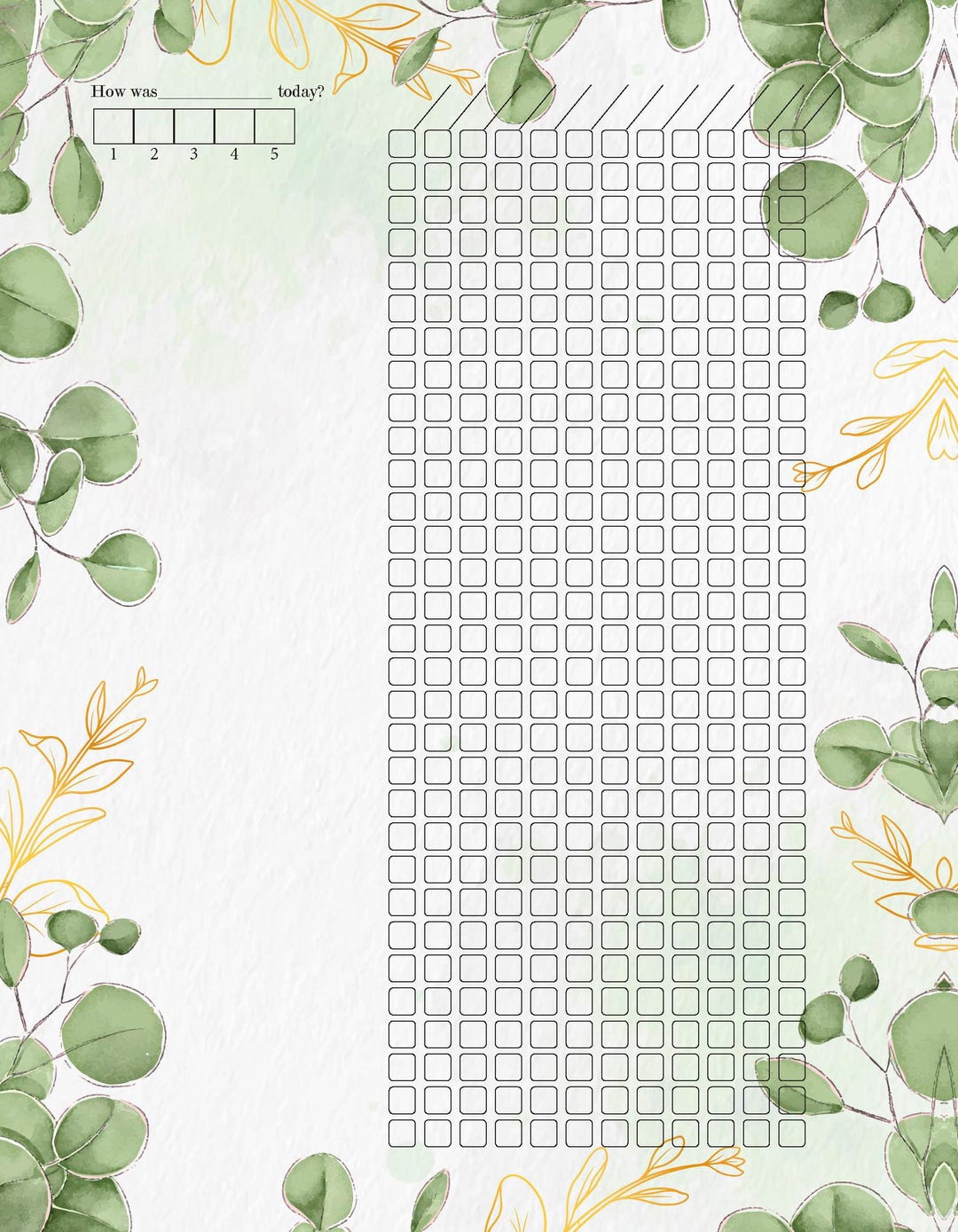 Life Journal Tracker / Printable, Digital, File - Etsy