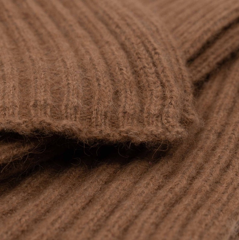 Scarf of 100% Undyed Pure Camel Wool From Mongolia Brown - Etsy