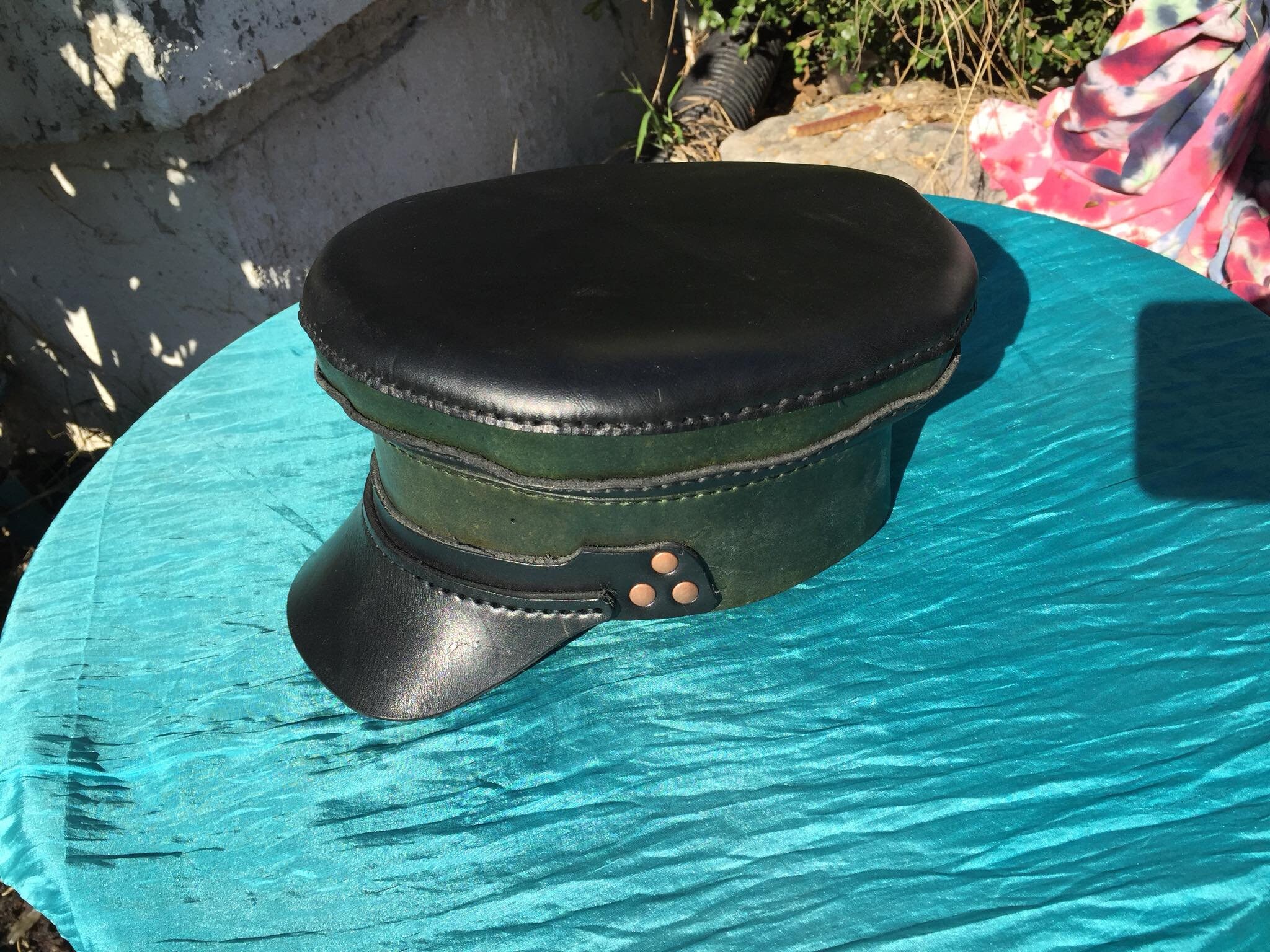 Poppet Innovations Conductor Cap Military Hat Forest Green - Etsy Singapore