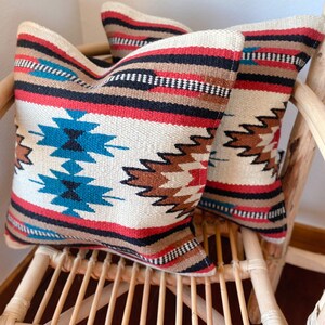 Pair of 18 Southwest Pillows. Zapotec Pillows. Aztec Pillows. Mexican ...
