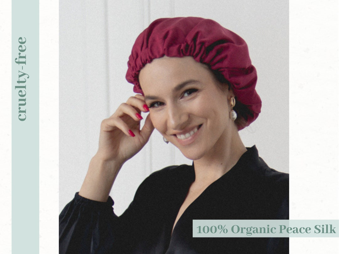 Silk Hood, Sleeping Hood Made From Cruelty-free Ahimsa Silk Natural ...
