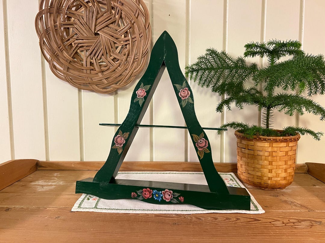 Danish Triangular Shelf | Small Pyramid Amager Wall Shelving ...
