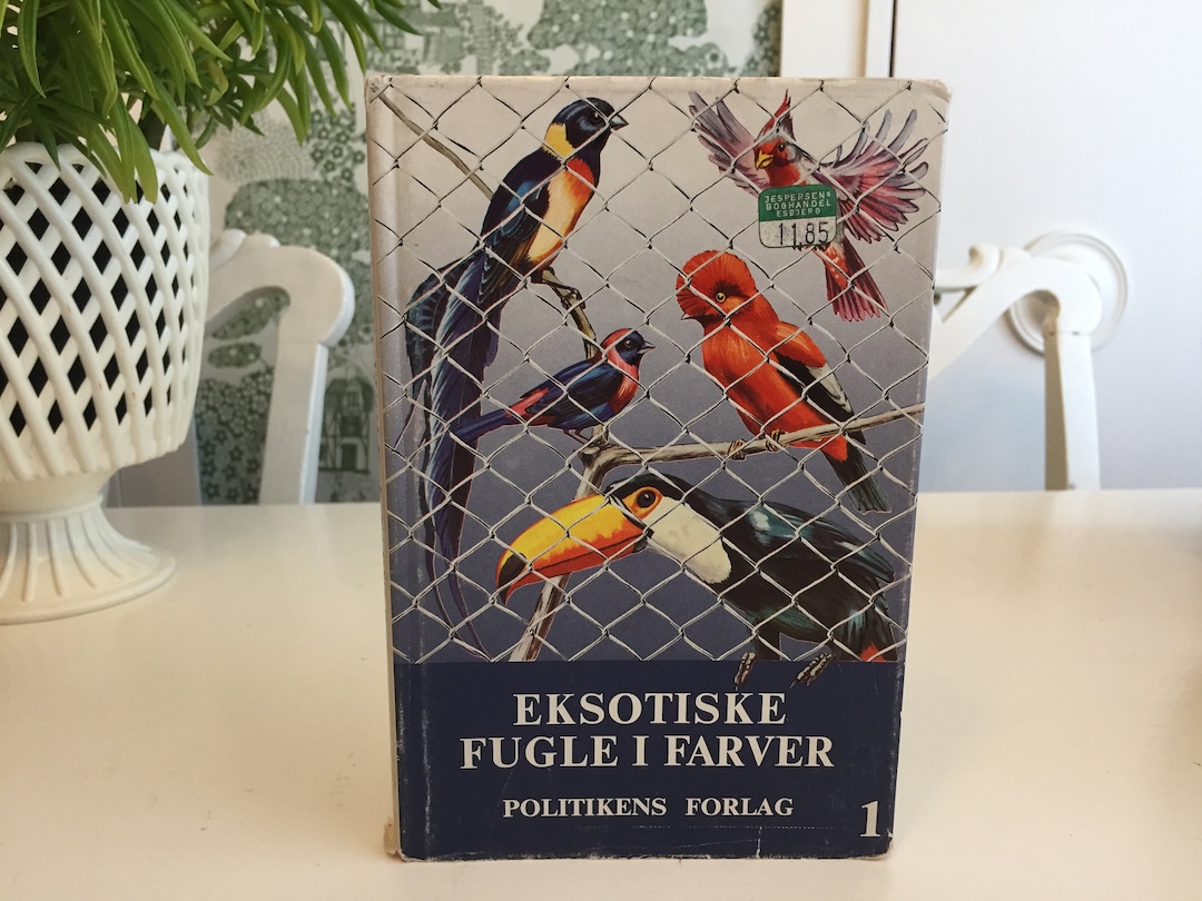 Vintage Fauna Book | Exotic Birds in Colors | Color Illustrations ...
