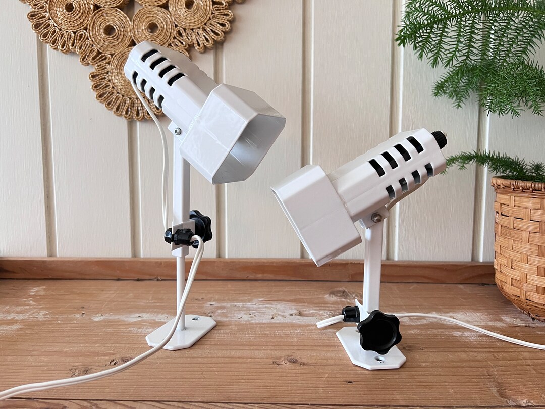Danish Postmodern Pair flipper Spots White Minimalism Mogens Davidsen ...