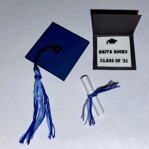 Miniature Graduation Cap and Diploma - Etsy