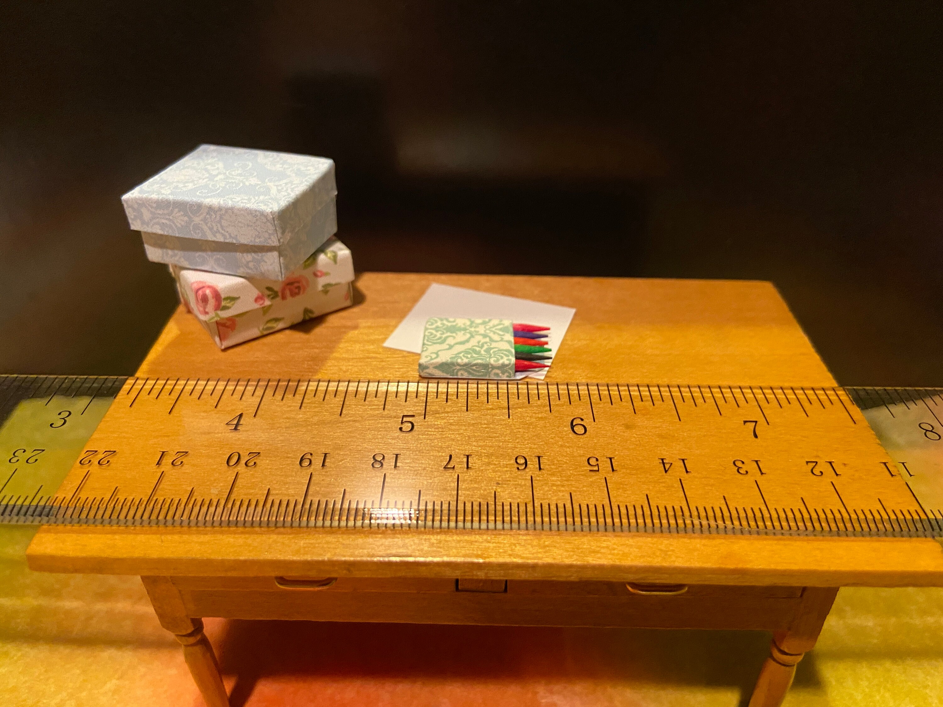 Miniature Box of Colored Pencils - Etsy