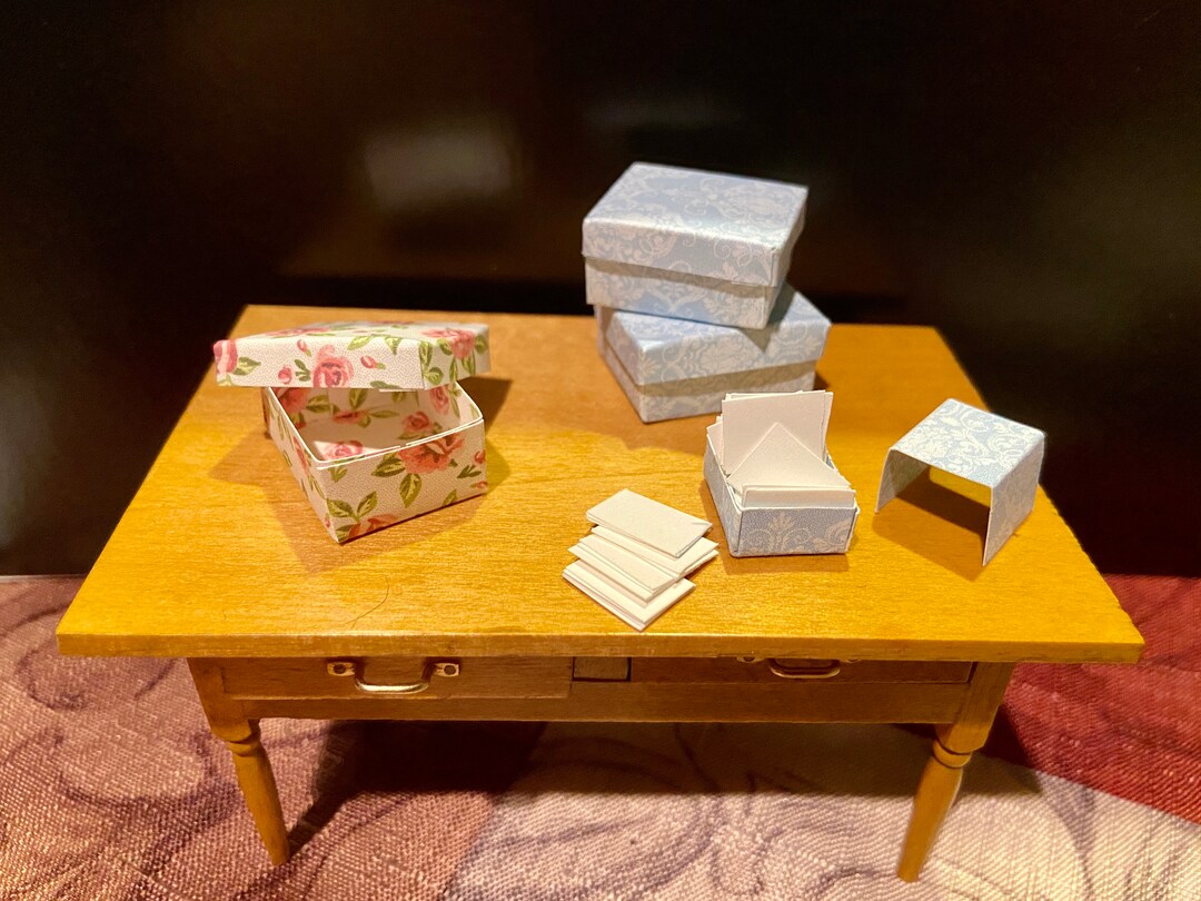 Miniature Box of Index Cards - Etsy