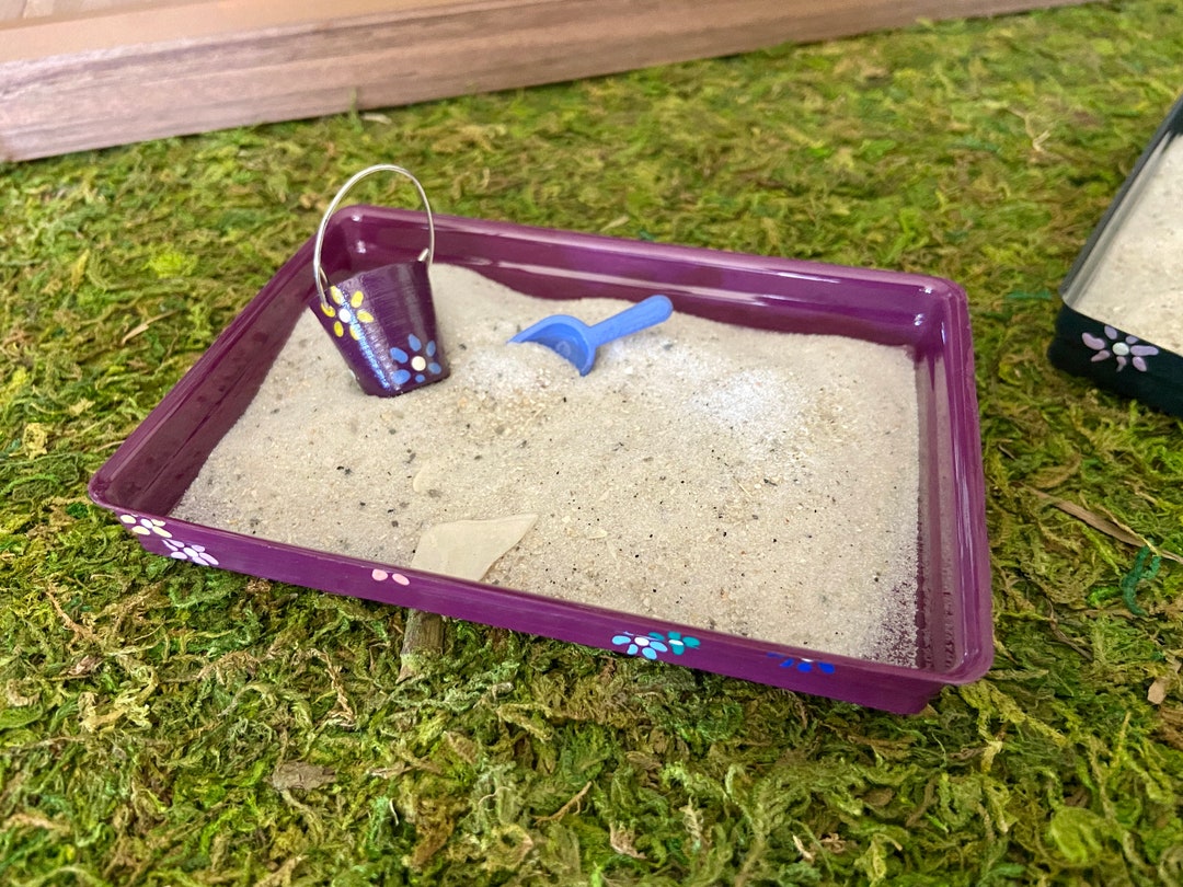 Miniature Sandbox With Pail/shovel - Etsy