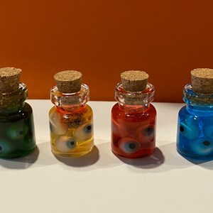 Miniature Jars of Eyeballs - Etsy