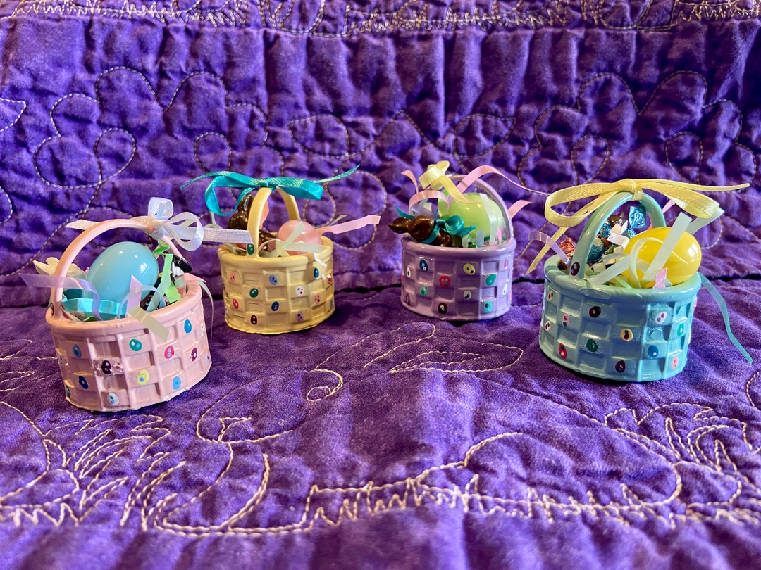 Mini Easter Baskets Etsy