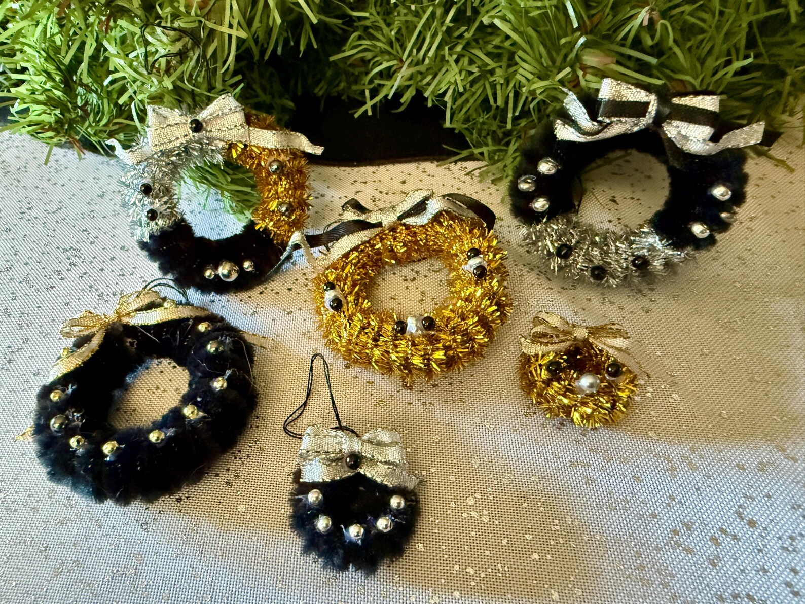 Miniature Wreaths for New Years - Etsy