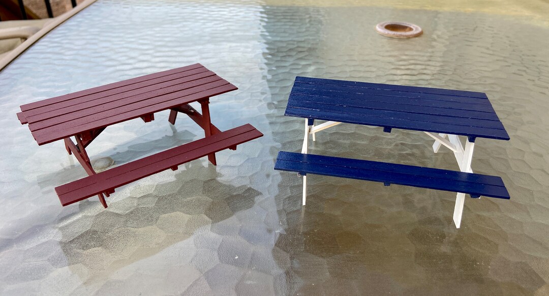 Miniature Picnic Table - Etsy