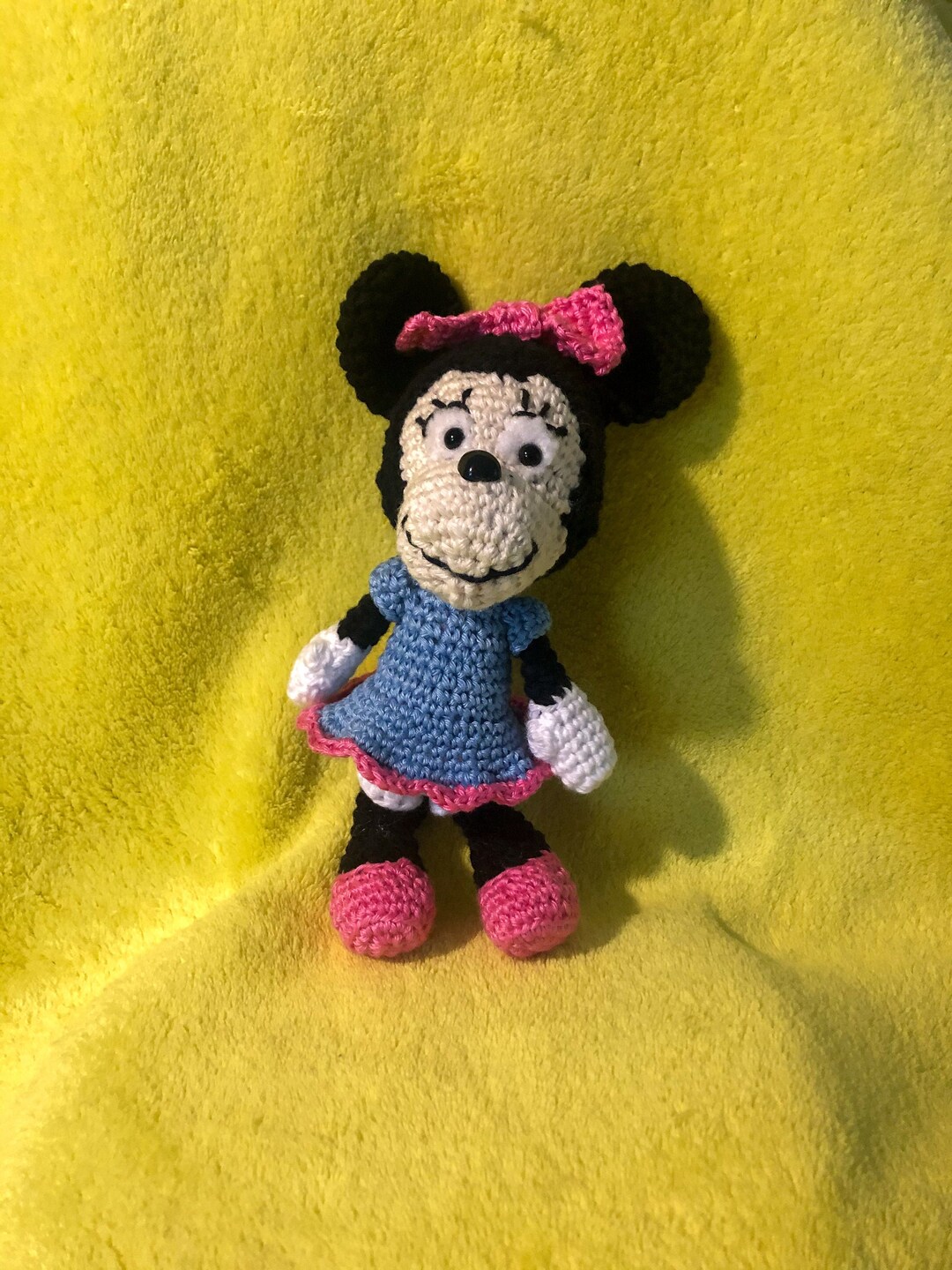 Crocheted Minnie Mouse - Etsy
