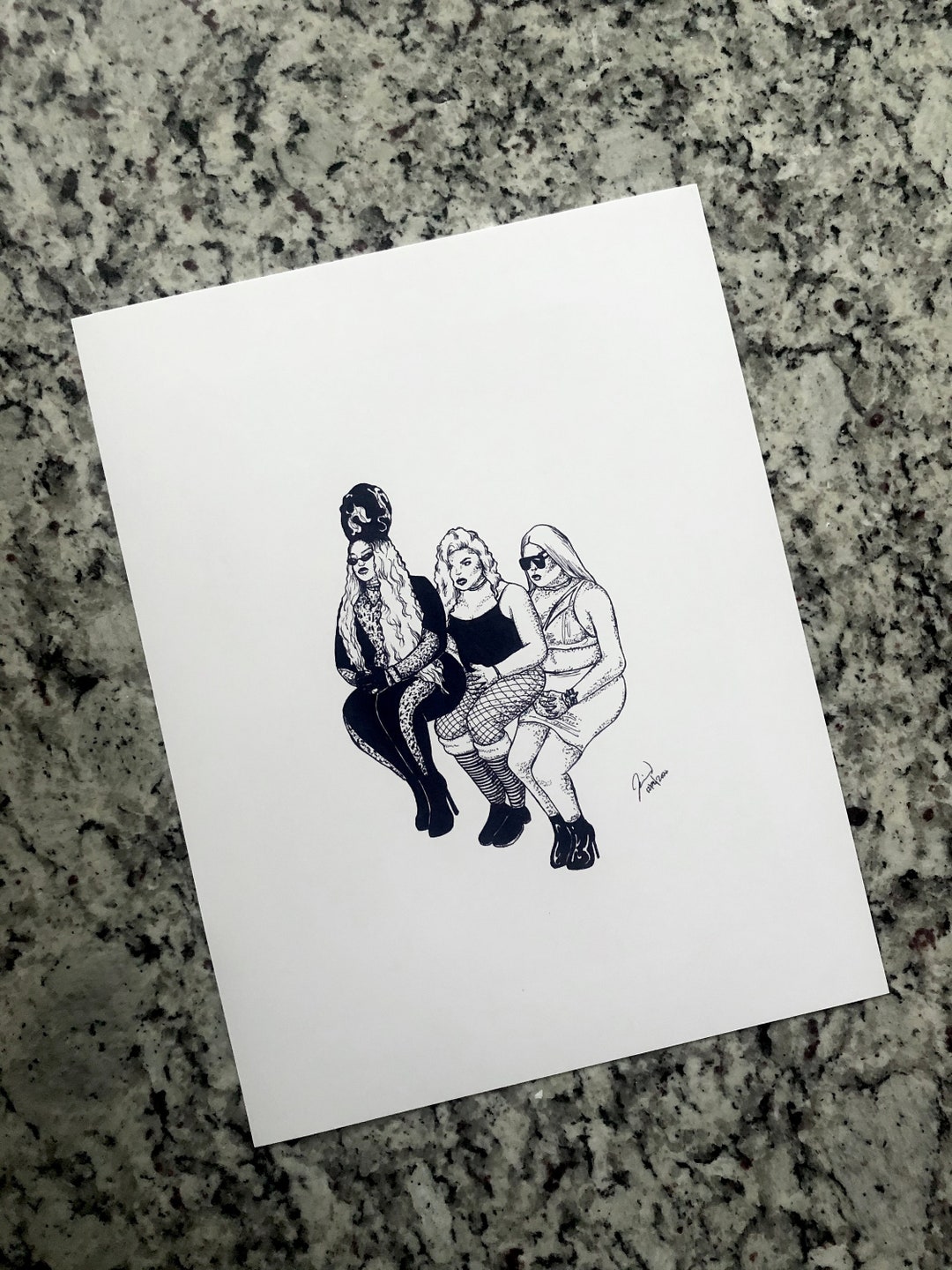 Kandy Muse Sitting Alone in the VIP Meme Art Print - Etsy