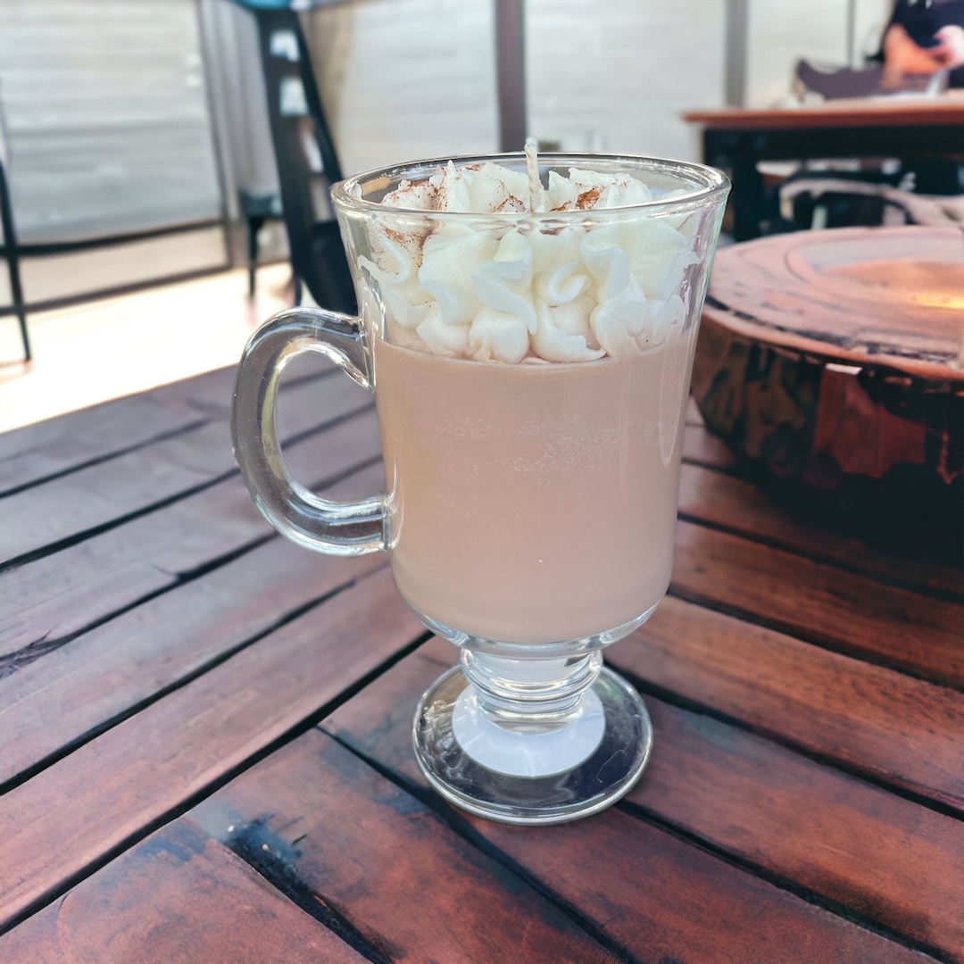 Hazelnut Coffee Candle | Soy Wax Candle | Iced Coffee Candle ...