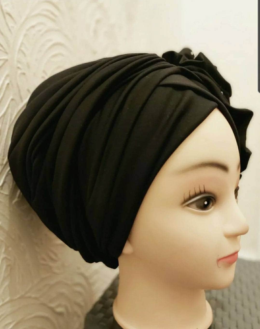 African Auto Gele, Turban Cap for Women, Instant Headwear, Alopecia Cap ...
