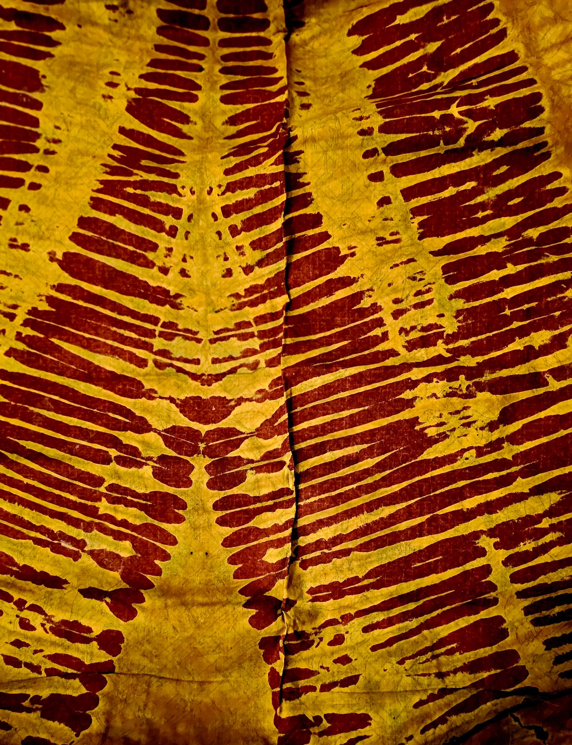 Luxury African Kampala Brocade Fabric. Quality Nigeria Adire 100% ...