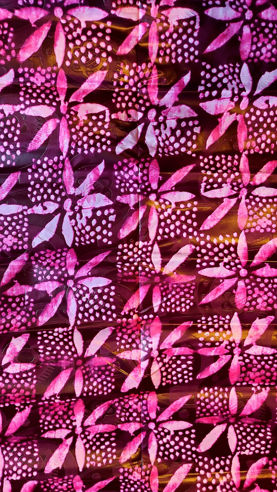 Luxury African Kampala Brocade Fabric. Quality Nigeria Adire Cotton ...