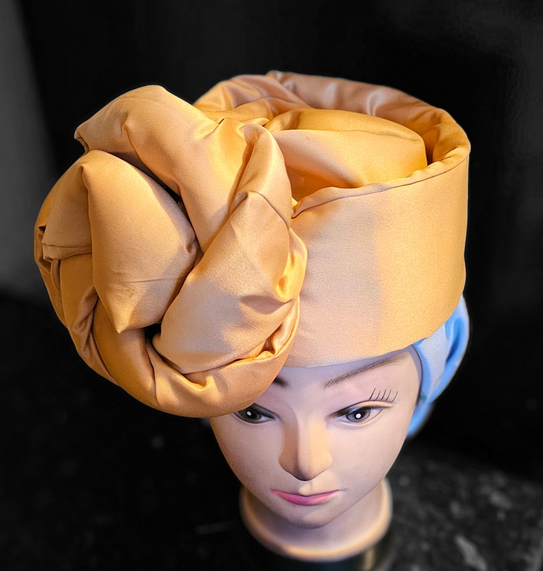 African Zara Auto Gele, Turban Cap for Women, Instant Headwear, Zara ...