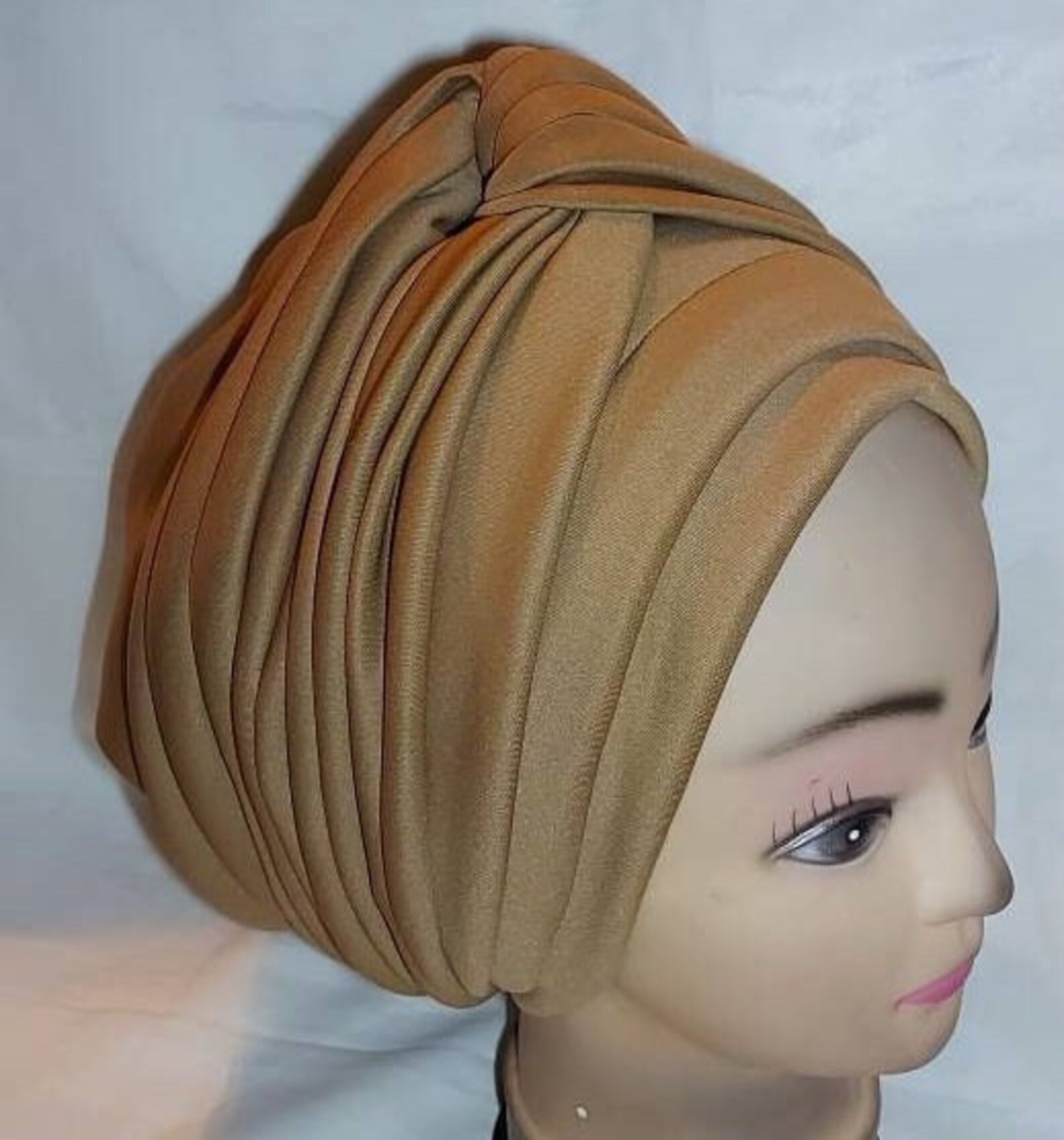 African Turban Cap for Women, Headcover, Crisscross Turban Cap, - Etsy