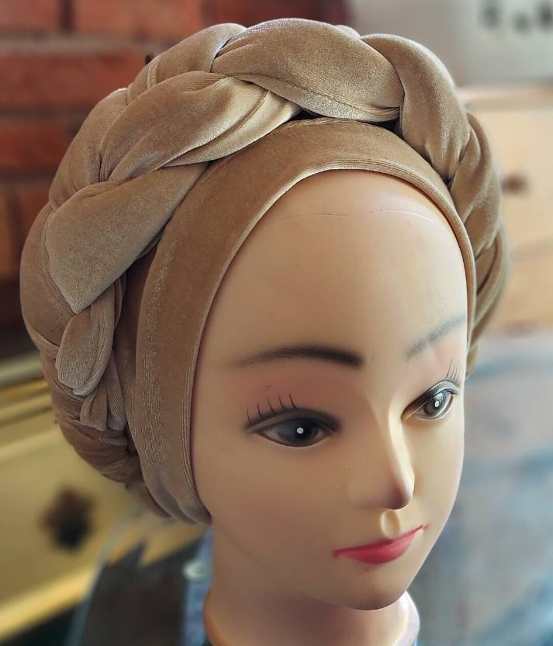 Auto Turban, Headband, Autogele Chemo Hat, Muslim Turban, Head Covering ...