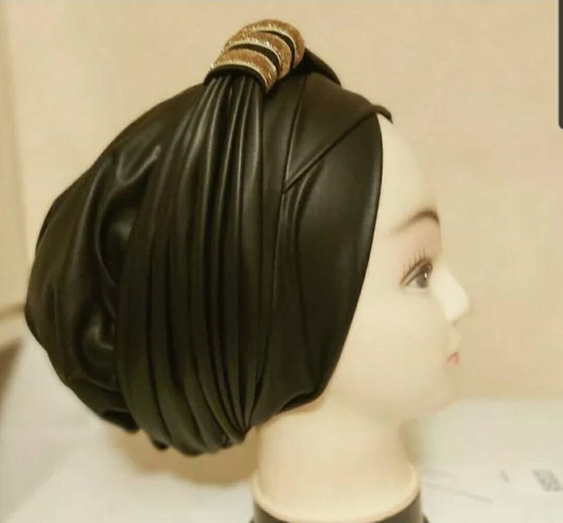 African Auto Gele Turban Cap for Women Instant Headwear - Etsy