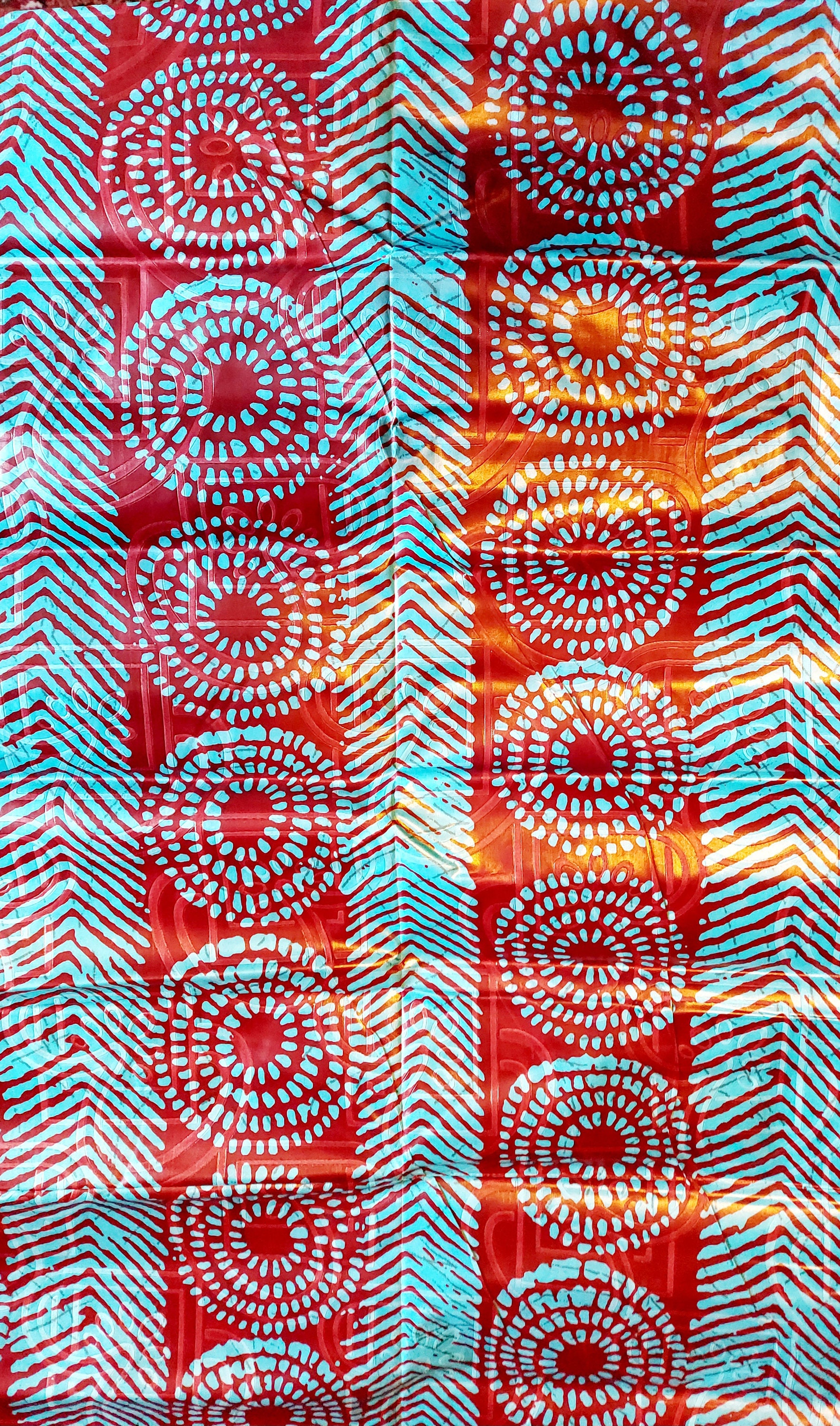 Handmade Kampala Brocade Fabric, Adire Tie-dye Batik Cotton, 5 Yards - Etsy