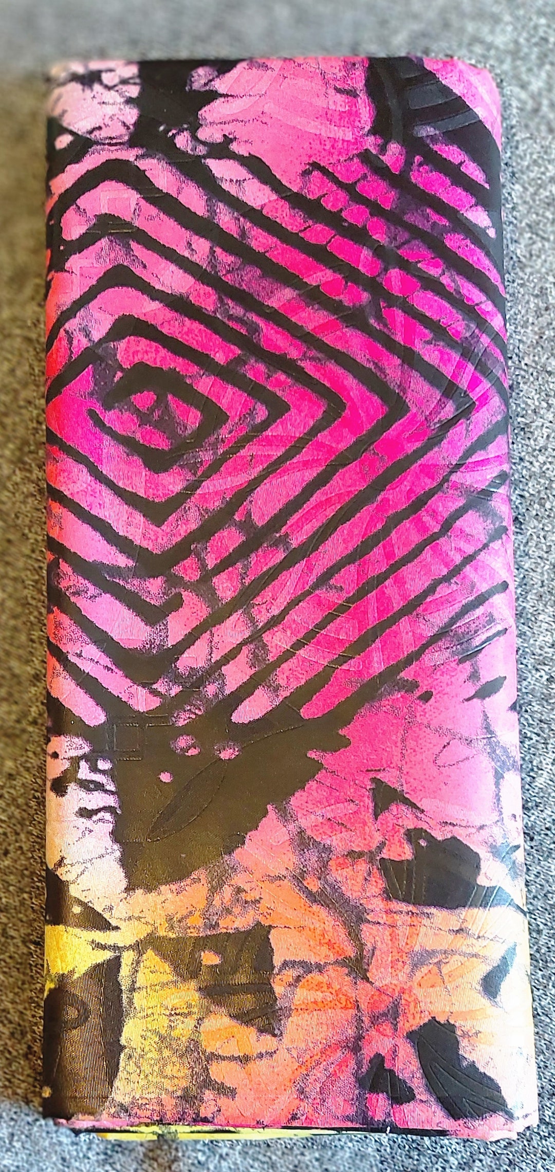 Luxury African Kampala Brocade Fabric. Quality Nigeria Adire Cotton ...