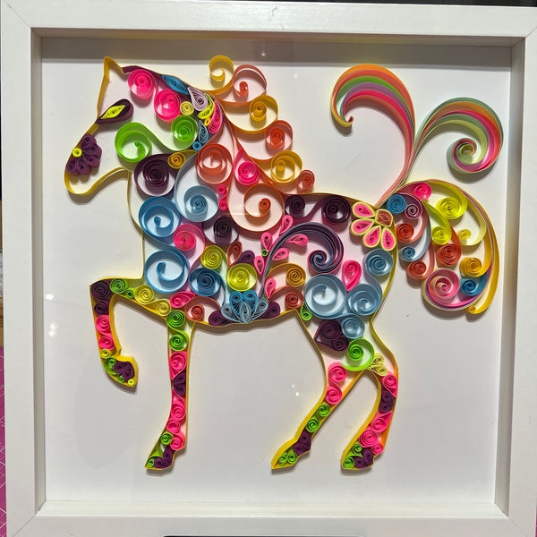 Horse Quilling - Etsy