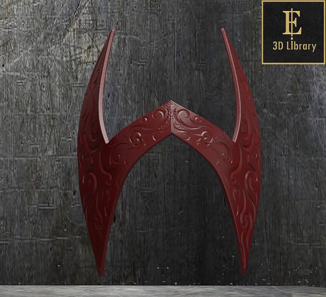 Wanda Tiara Scarlet Witch Tiara. Crown. . STL file for | Etsy