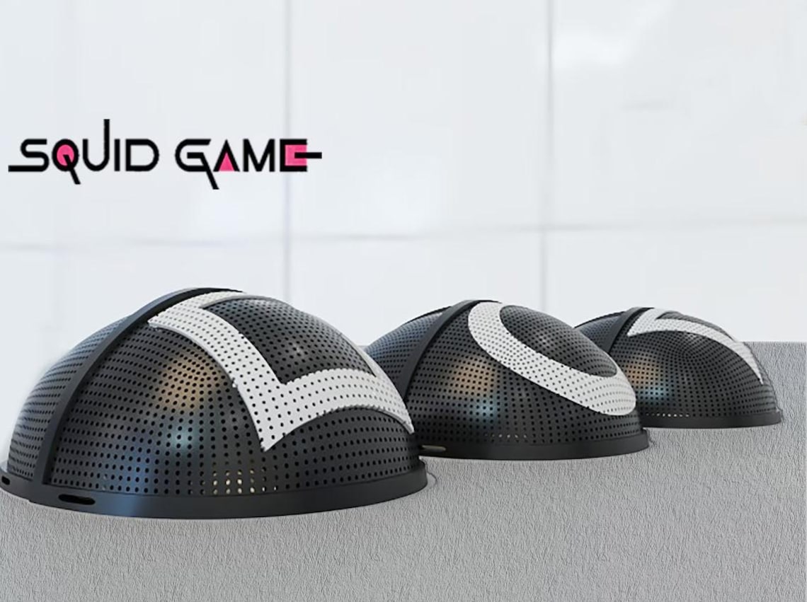 Squid Game 3d Mask - STL File 3D Print Model- the Complete Set of Masks ...