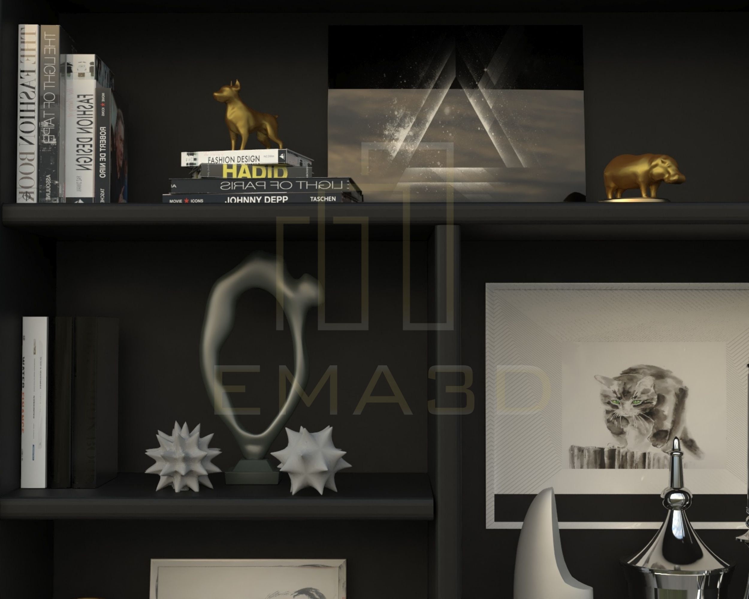 Stl Files-pack for Decoration-art, 22 Items Printable Models, 3D ...