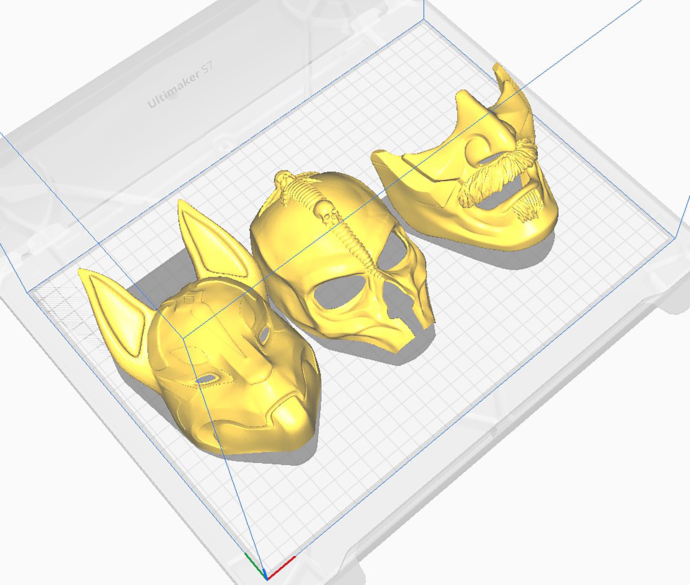 100 Cosplay Masks for 3D Printing 3D STL Files Masks Pack STL Pack ...