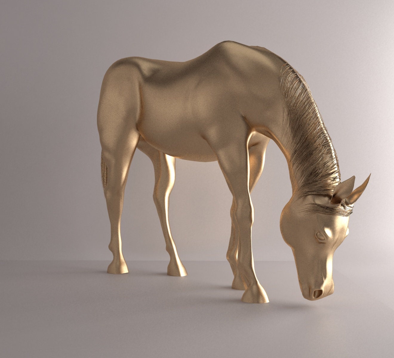 3d Horse STL Horse Print Animal 3D STL File 3D Print Model - Etsy