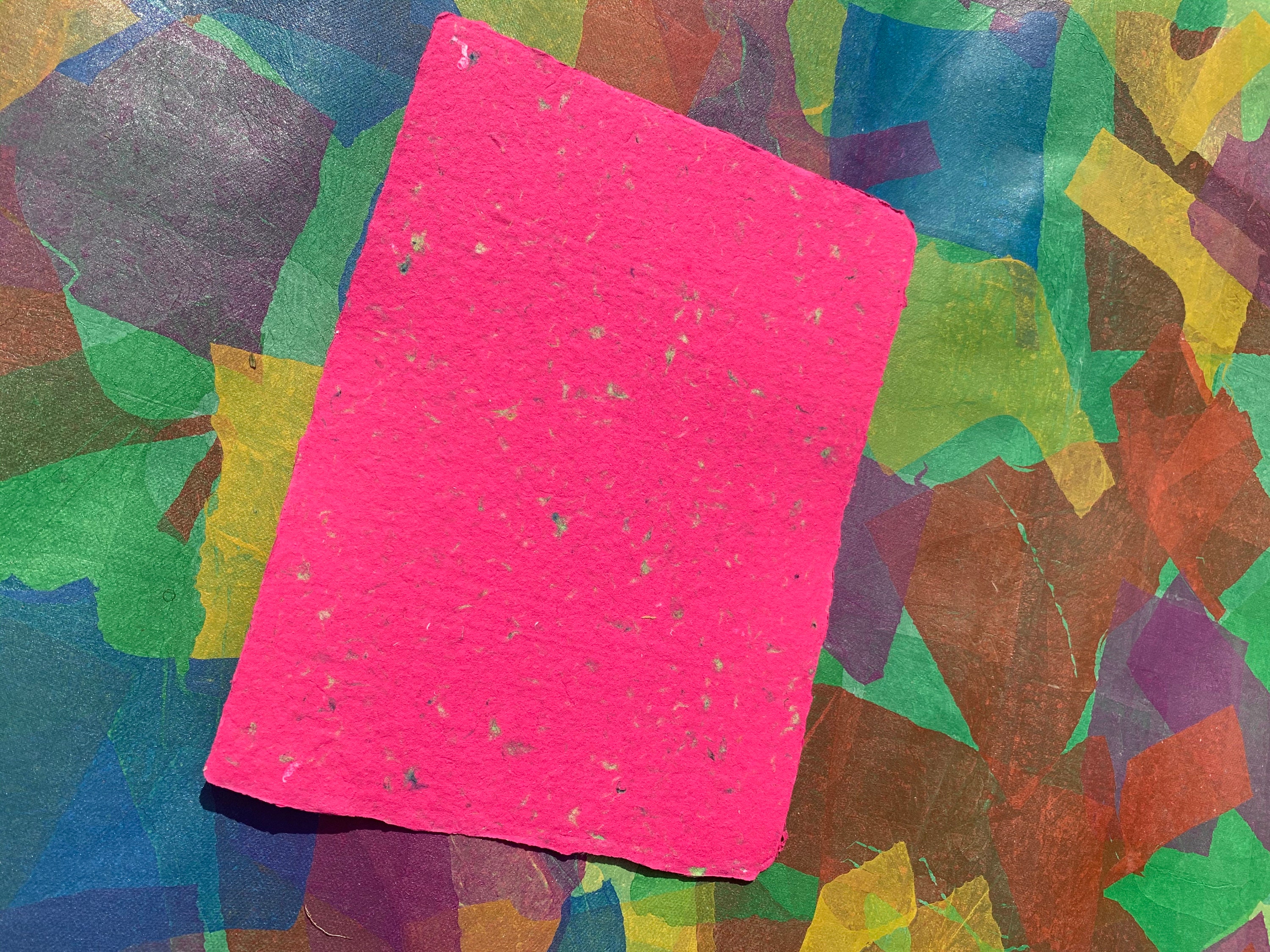 8x11 Handmade Paper Abaca Paper Zero Waste - Etsy