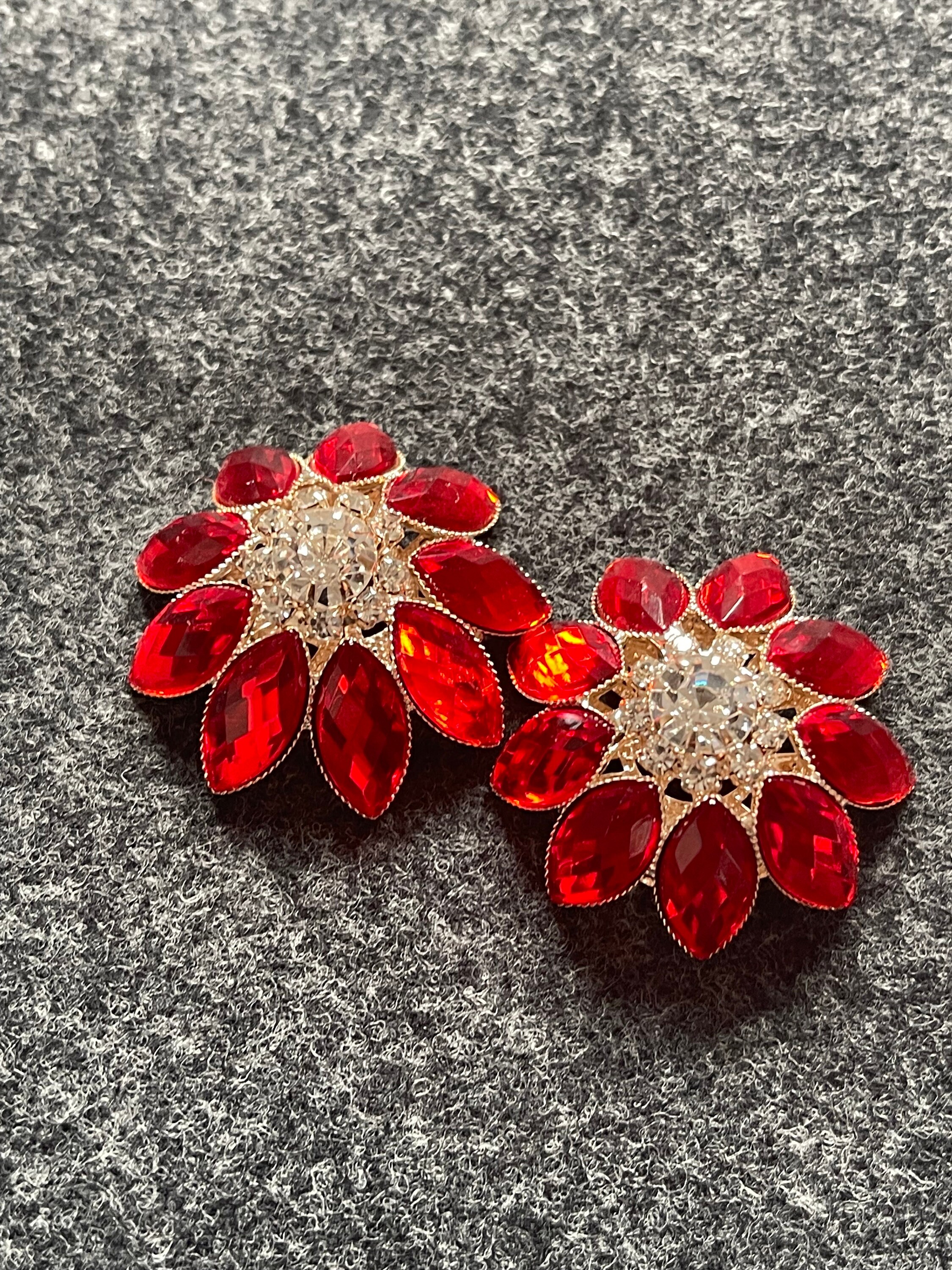 Gem Floral Buttons, Decoration Buttons, Wedding, Special Occasion ...