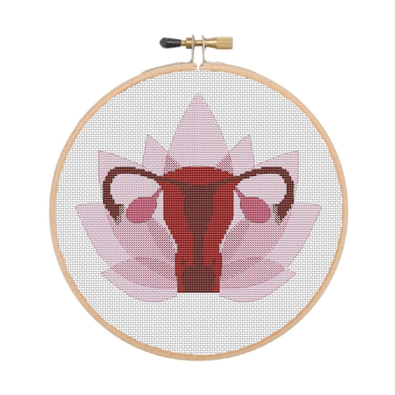 Uterus Feminist Cross Stitch Pattern PDF Instant Download - Etsy